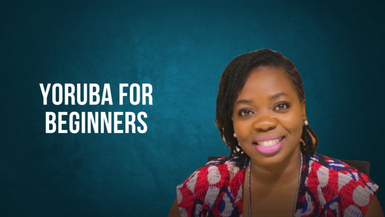 YORUBA BEGINNERS - Learn @ Karibani